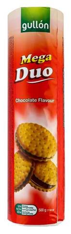 Gullón Mega Duo Chocolate 500 G - Ruokakauppa365.fi