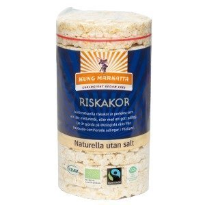 Kung Markatta Riskakor utan salt Luomu 90 g - Ruokakauppa365.fi